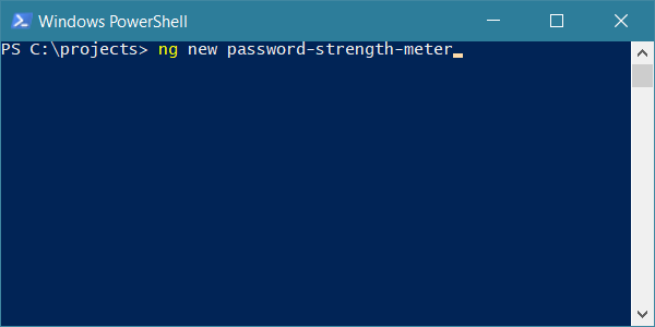 Angular ile Password Strength Meter yapımı Angular ile Password Strength Meter yapımı